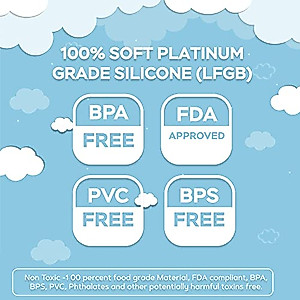 TalkTools ITSY Silicone Training Cup – Mini Straw Cup for Baby - Anti Leak, Spill Proof and BPA Free Cup with Straw Insertion for Kids (Ocean)