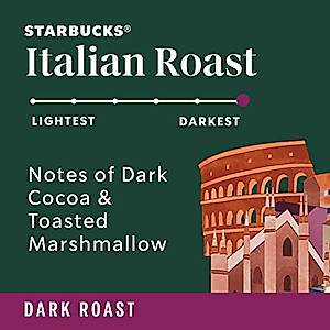 Starbucks Ground Coffee—Dark Roast Coffee—Italian Roast—100% Arabica—1 bag (18 oz)