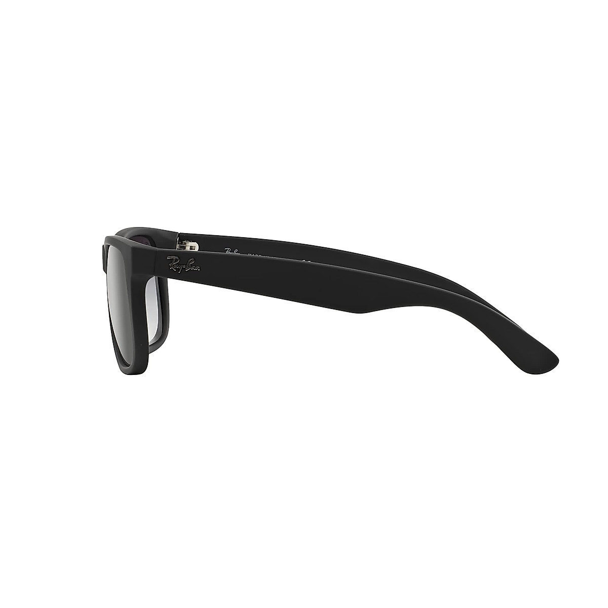 Ray-Ban Justin New Sunglasses (54 mm, Matte Black Frame Black Lens)