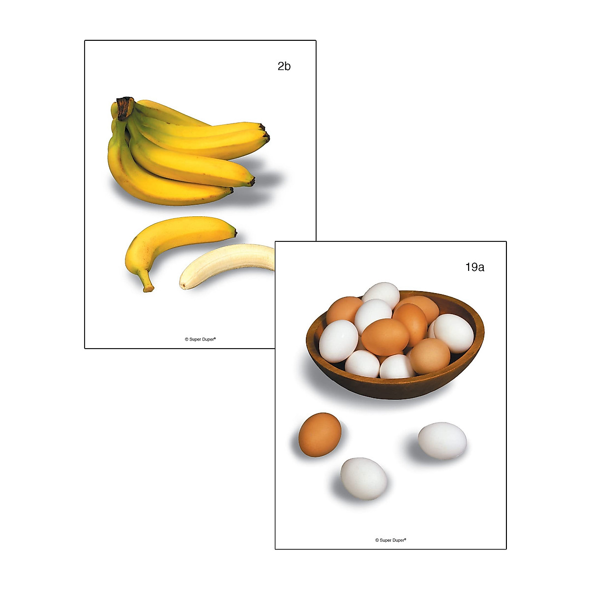 Super Duper Publications | Webber® Food Photo Flash Card Deck | Educational Learning Resource for Children