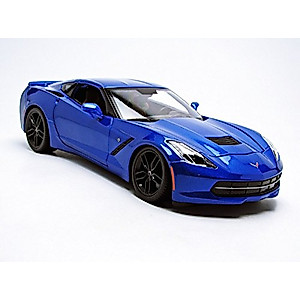 Maisto 2014 Chevrolet Corvette Stingray Z51 Blue 1/18 31677