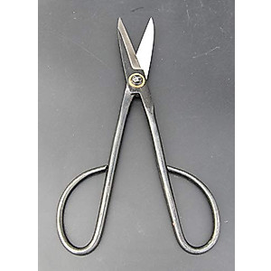 Forged Bonsai Shear 20.5CM, Professional Bonsai Tools, Long-Handled Bonsai Trimming Shear, Bud Shear 8-Inch