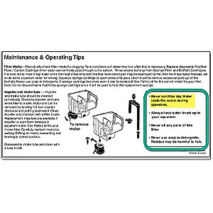 Penn-Plax Cascade 300 Power Filter – Hang-On Filter with Quad Filtration – Great for Freshwater and Saltwater Setups