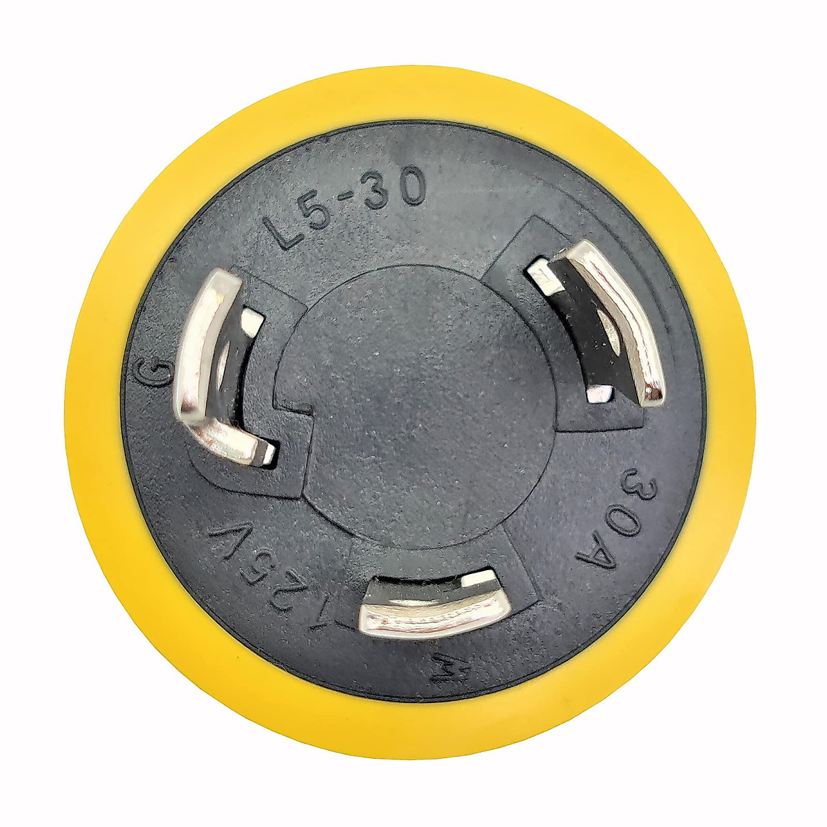 Parkworld 884906 Generator Power Adapter 3-Prong 30 AMP Locking L5-30P Male to 3-Prong 20 AMP Locking L5-20R Female