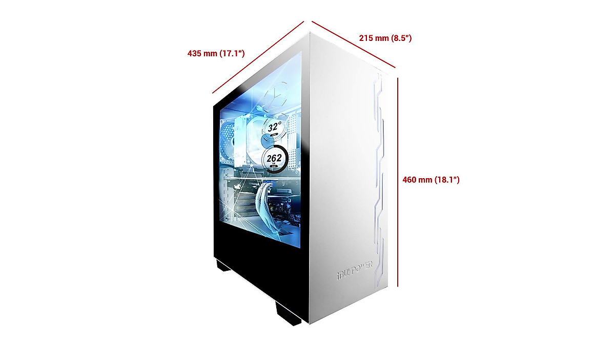iBUYPOWER Snowblind S - Customizable Gaming Case