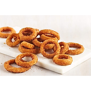 Alexia Crispy Onion Rings with Panko Breading and Sea Salt, Non-GMO Ingredients, 11 oz (Frozen)