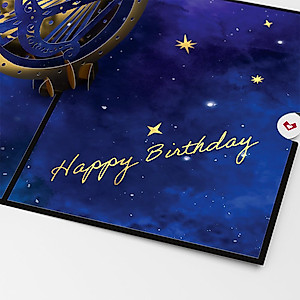 Lovepop Zodiac Sagittarius Birthday Pop-Up Card, 5 x 7” – Zodiac Birthday Card for Her– 3D Pop-Up Greeting Card – Horoscope Sign Sagittarius