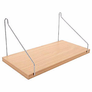 HOOTNEE Wall Shelf Storage Shelves Small Floating Shelves Wall Floating Shelf Floating Shelves Kitchen Closet Rod Support Floating Shelves for Wall Decor Organizer Shelf Wall Shelves