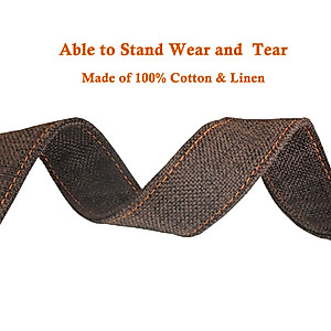 Ukulele Strap Adjustable Ukulele Shoulder Strap of Cotton Linen Style Durable Ends,with Picks Ukelele Strap Locks Buttons End Pins,for Soprano Concert Tenor Baritone Uke (Coffee)