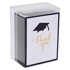 American Greetings Graduation Thank You Cards with Envelopes, Blank (50-Count)