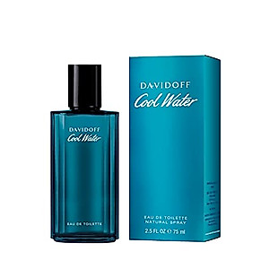 Davidoff Cool Water Eau de Toilette for Men, 2.5 fl oz.