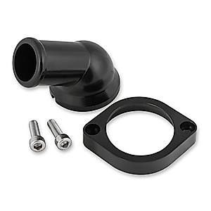 Mr Gasket 2670BK Water Neck Swivel 30 Degree Angle Black Finish Incl. Mounting Bolts/Gaskets Water Neck