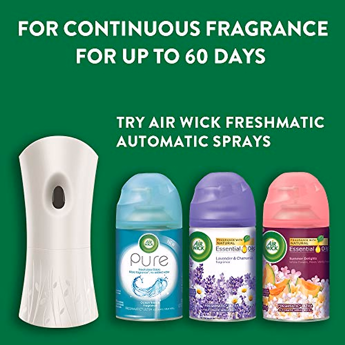 Air Wick Aerosol Spray Air Freshener, Magnolia and Cherry Blossom, 8 Ounce