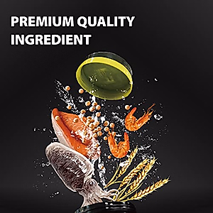 GOOD PARTNER Purify Series for Koi Fish Food, Floating Fish Pellets, All Natural Ingredients, Balanced Composition of Pond Fish Food, Suitable for Veil-Tail Goldfish 3.7 oz (Pack of 1)