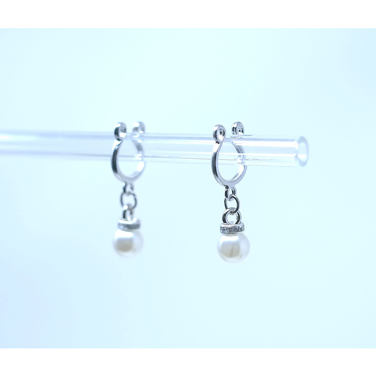 ShowJade Peal Non Piercing Nipple Clamps Clips On Ring Fashion Sexy Breasts Nipple Jewelry