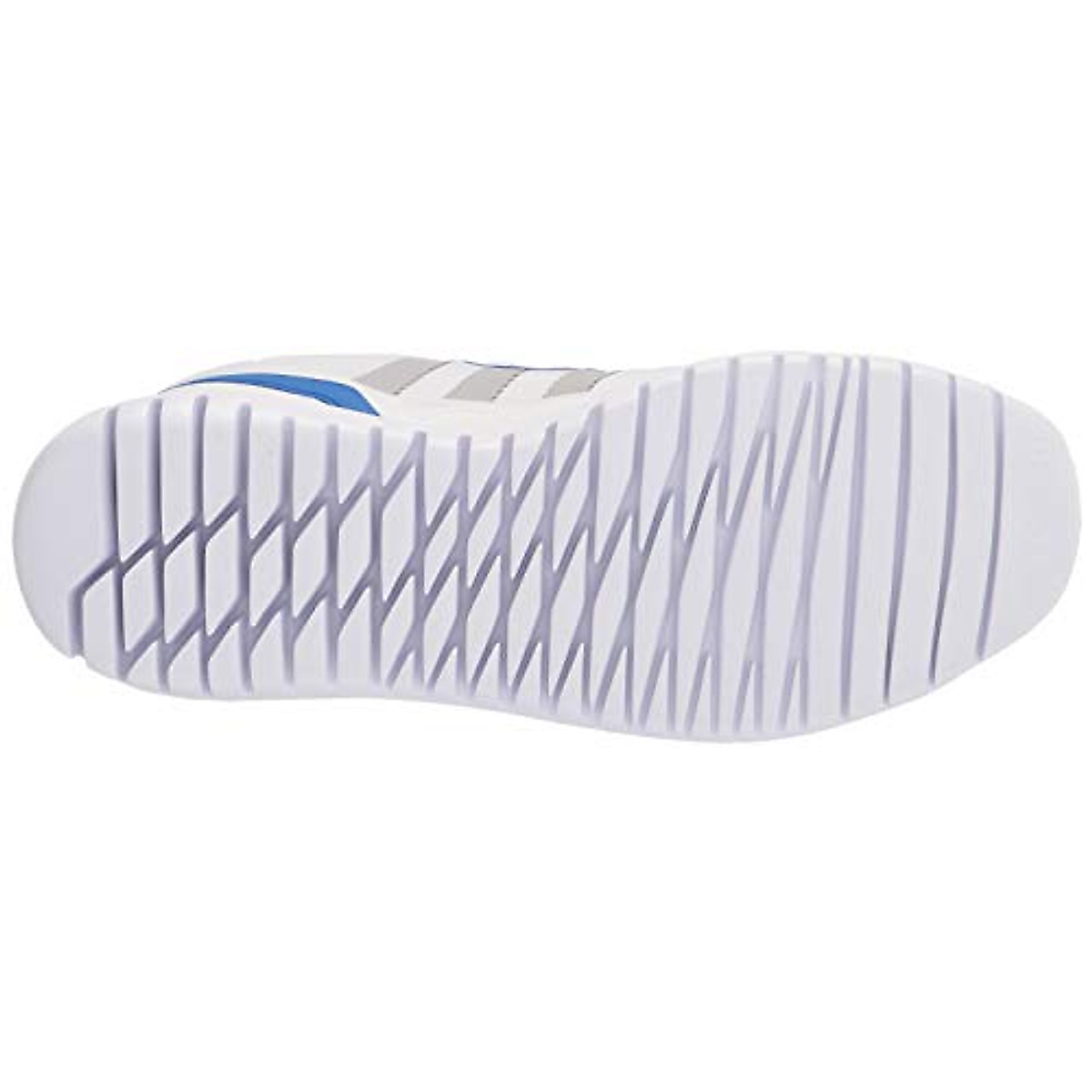 adidas Originals Baby Originals Flex Sneaker, White/Grey/Glory Blue, 5.5 US Unisex Infant