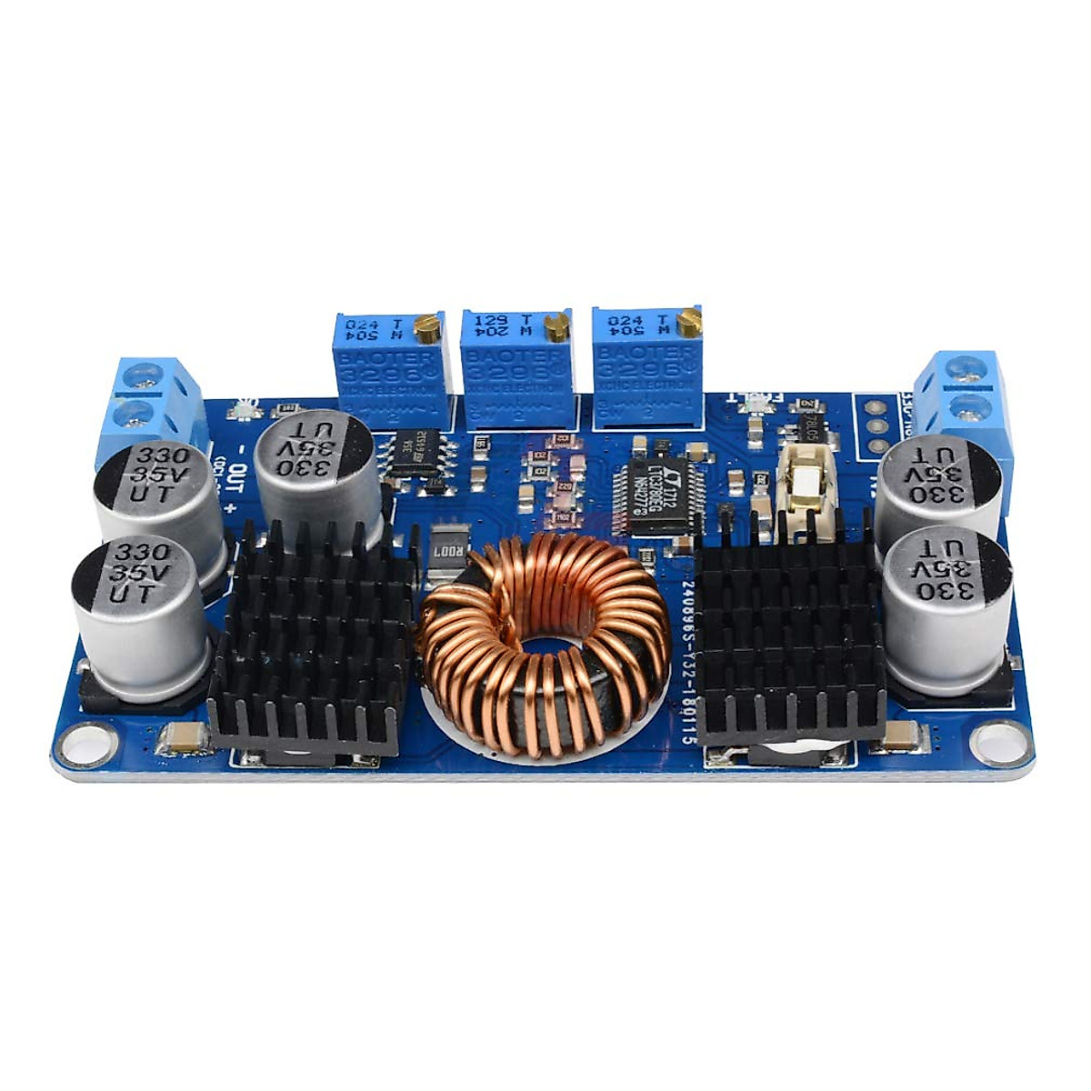 HiLetgo LTC3780 DC-DC 5V-32V to 1V-30V 10A Constant Voltage Current Automatic Step-up Step-Down Regulator Charging Module
