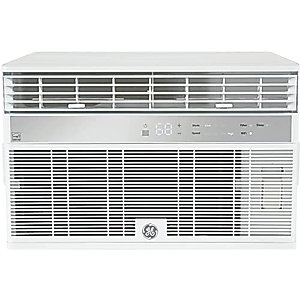 GE AHY08LZ Window Air Conditioner Complete with WiFi & Smart Home Connectivity | Energy Star Certified | Cools up to 350 Square Feet | 115 Volts | White