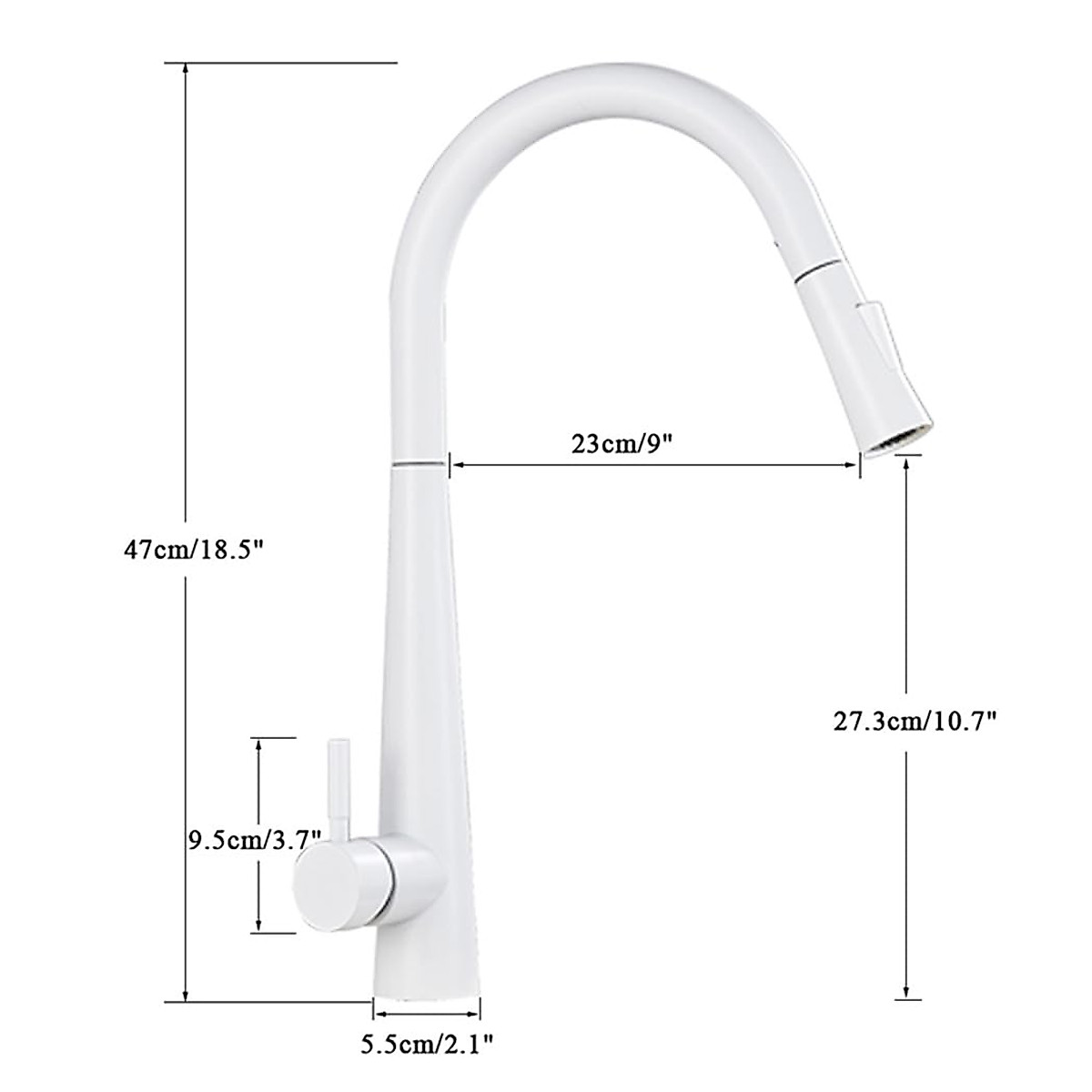 Sensor Kitchen Faucet White Intelligent Touch Inductive Sensitive Faucet Mixer Water Tap Single Handledual Outlet Water