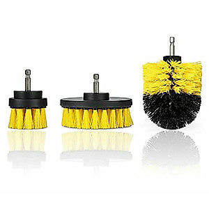 Grout Cleaning Brushes Set (3 Pack) ? Deep Cleaner Small Multi-Purpose Scrub Brush Set with Stiff Nylon Bristles to Clean Corners, Spaces, Tile, Shower, Window, Door Track, Floors