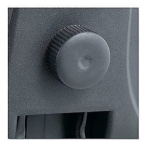 Alera ALEIN4616 Alera Interval Series Swivel Task Stool, Pvc-Free Faux Leather, Black