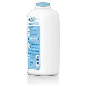 Johnson's Baby Powder with Naturally Derived Cornstarch Aloe & Vitamin E, Hypoallergenic, 22 oz