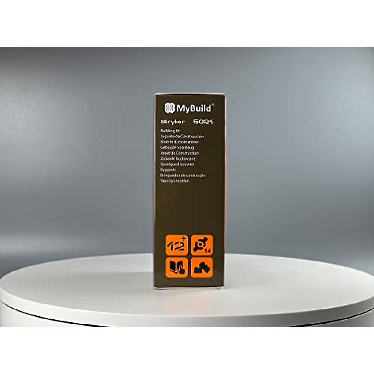 MyBuild Mecha Frame Armed Forces Stryker 5021 - Brown Armor Robot Blocks Toy Building Bricks Collection for Children to Adult Mech Fans