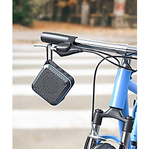 LEZII Shower Bluetooth Speaker, IPX7 Waterproof Portable Speakers with Loud HD Sound, Mini Wireless Speaker with TWS Stereo, Shower Radio for Bathroom, Kayak, Pool, Beach, Bike, Gifts for Men, Women