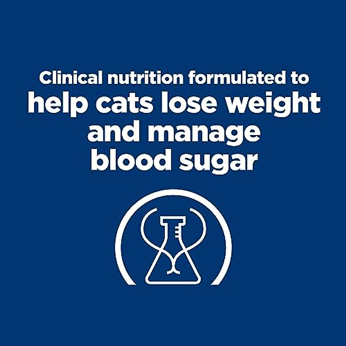 Hill's Prescription Diet m/d GlucoSupport Chicken Flavor Dry Cat Food, Veterinary Diet, 8.5 lb. Bag