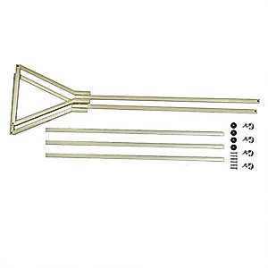 FURVOKIA Modern Simple Heavy Duty Metal Rolling Garment Rack with Wheel,Retail Display Clothing Rack, Single Rod Floor-Standing Hangers Clothes Shelves (Gold Square Tube A, 47.2 L)