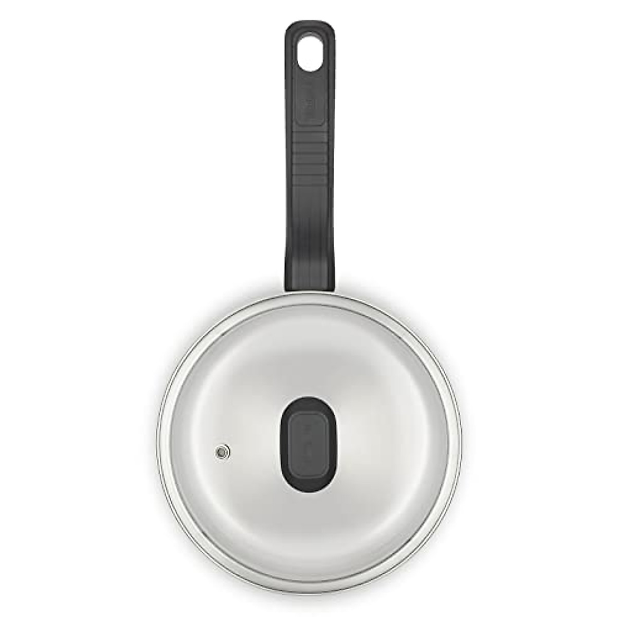 Tefal Comfort Max Stainless Steel 3 Piece Set (14cm Milkpan, 16/18cm Saucepans with Lids), Unique, Silver