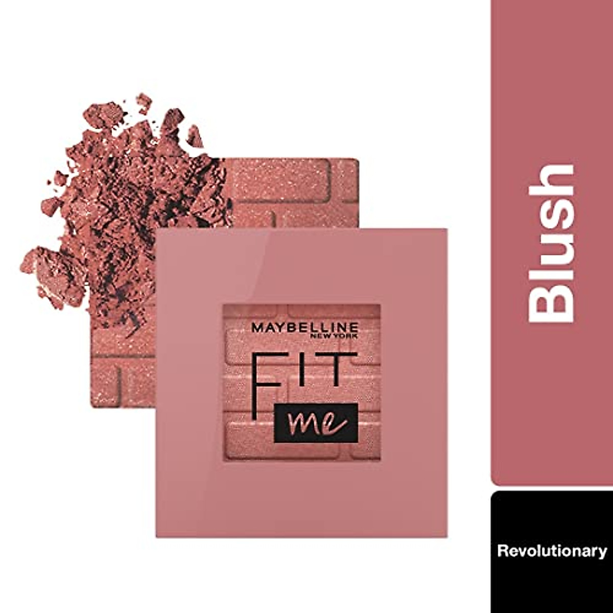 Maybelline Fit Me Blush, Lightweight, Smooth, Blendable, Long-lasting All-Day Face Enhancing Makeup Color, Wine, 1 Count