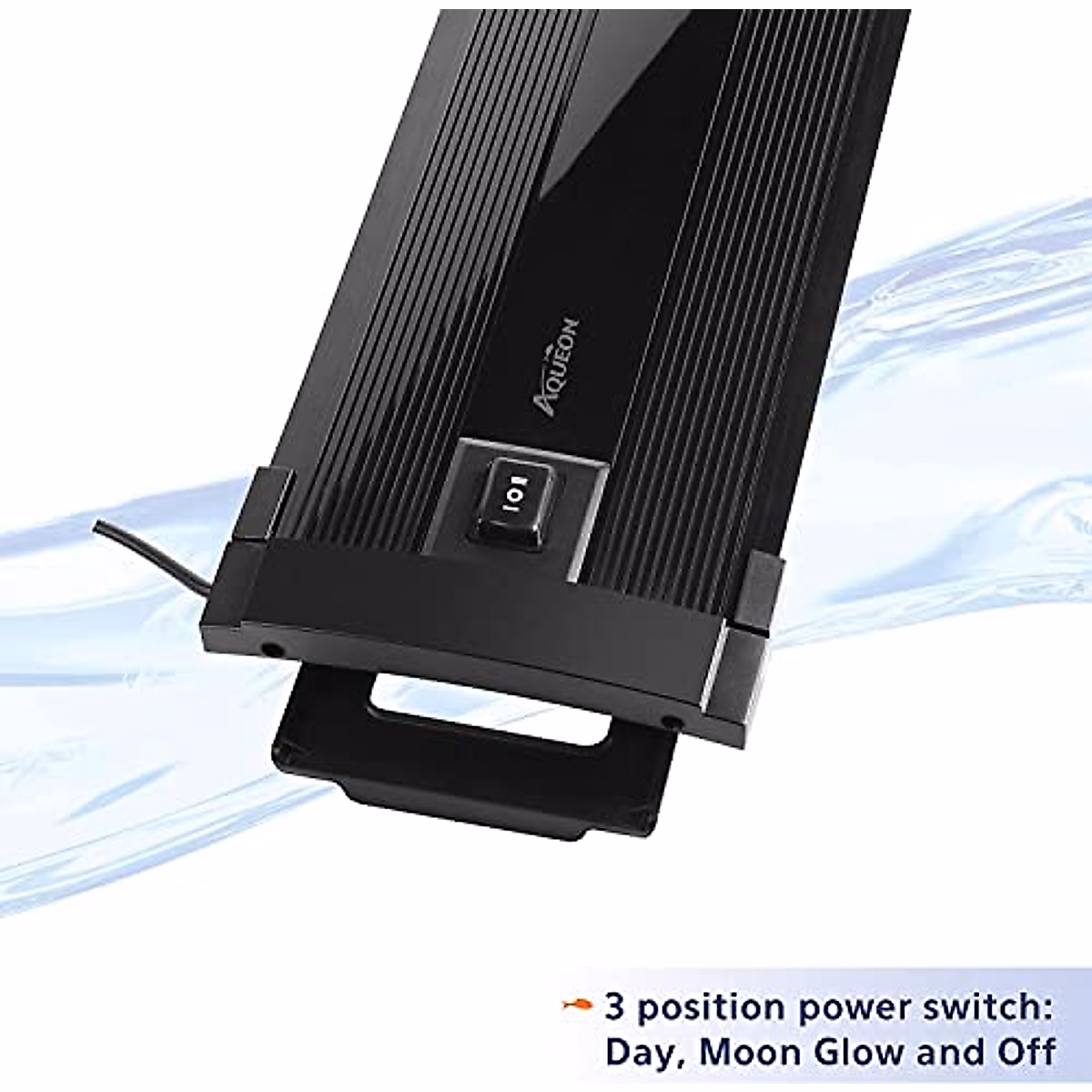 Aqueon Modular LED Aquarium Light Fixture, 48 inch Saltwater Light Bundle (3 Items)