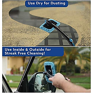 Hurricane Windshield Wizard Car Window Cleaner Kit - Windscreen Glass Reusable by Panroda