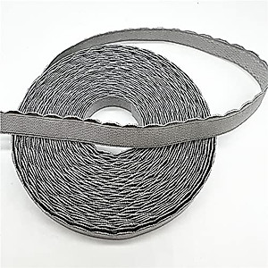 Crescent Elastic Lace Trim Fold Over Elastic Band for Sewing Lace Ribbon Waist Band Garment Accessory