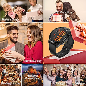 Ticwatch Pro 3 Ultra GPS Smartwatch Qualcomm SDW4100 and Mobvoi Dual Processor System Wear OS Smart Watch for Men Fatigue Assessment 3-45 Days Battery NFC Mic Speaker iOS Android Compatible