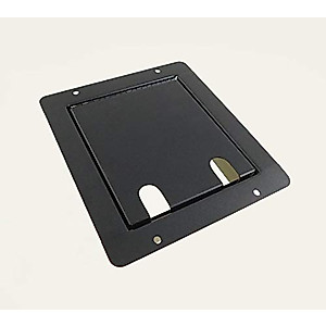 ProCraft Floor Access Panel Door 5-1/4" x 5-1/8" Opening FPMU-Access-BK