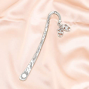 bobauna Drama Comedy Tragedy Masks Bookmark Theater Lover Jewelry Gift (Drama Bookmark)