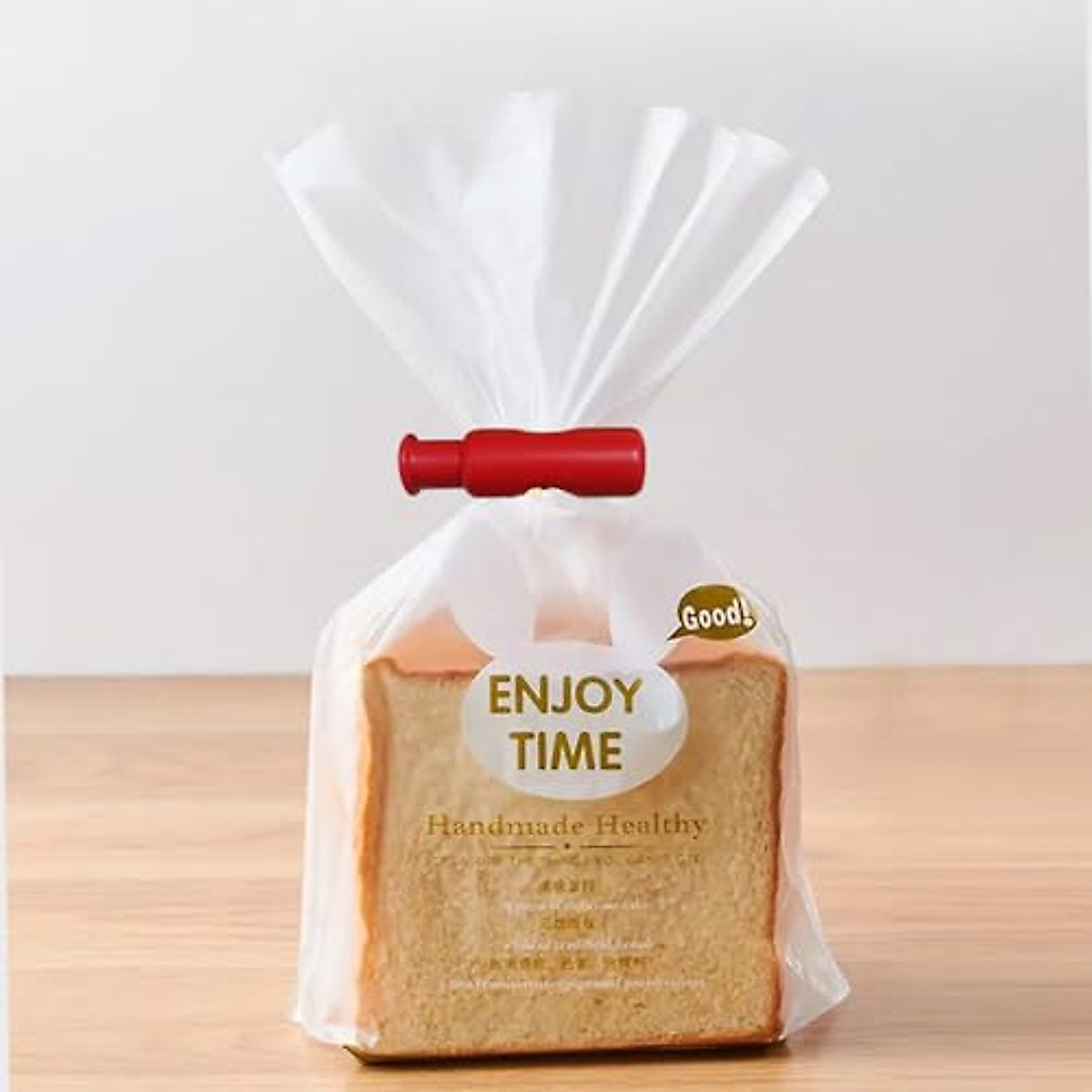 NIPOIPXA 6 Pack Bag Clips,Squeeze and Lock Bread Bag Clips,Plastic Bag Clip,Food Clips Bag Closure Clips for Food Storage (Mix color, 6pack)