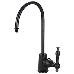 Kingston Brass Gourmetier KS7195NL Naples Single Handle Water Filtration Faucet, Oil Rubbed Bronze