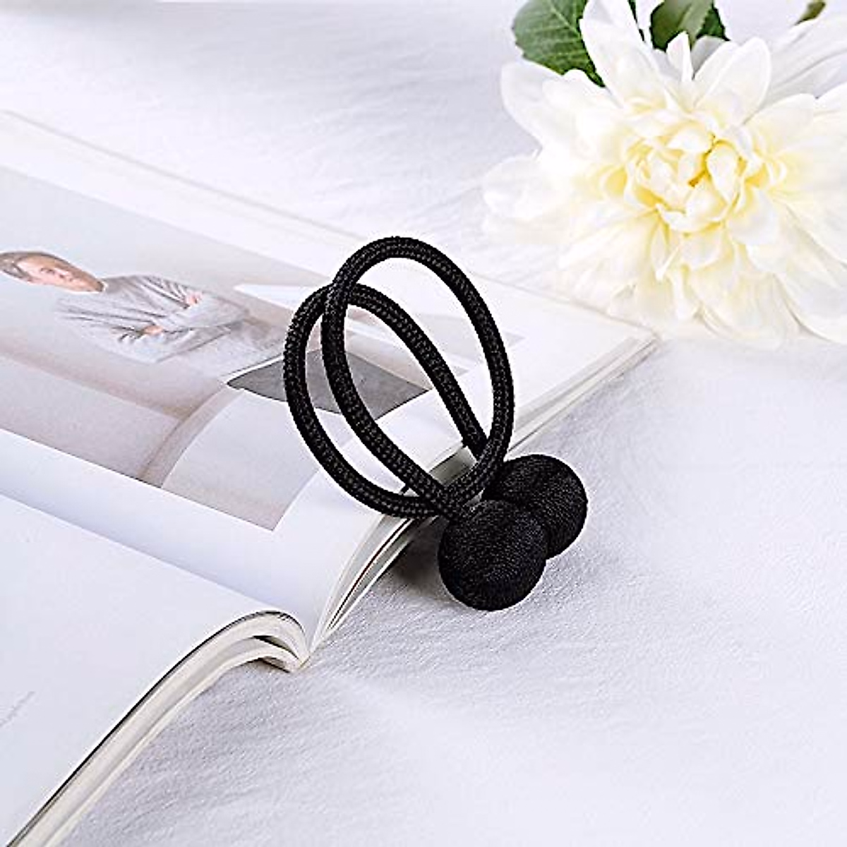 BalsaCircle 2 Black Magnetic Tie Backs Metal Window Curtains Holdbacks - Wedding Reception Party Home Window Decorations Supplies