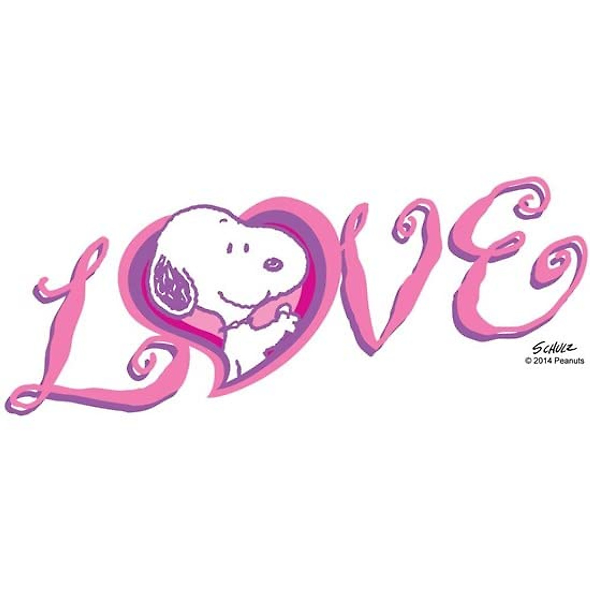 CafePress Snoopy Love Ceramic Coffee Mug, Tea Cup 11 oz