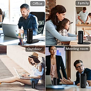 OTKAX Temperature Control Heated Coffee Mug Smart Self Heating Travel Coffee Mug 12 Oz App Controlled Warmer Mug 5 Hour LED Display Keep Coffee Hot All Day up to 149℉ Fast Wireless Charger Base