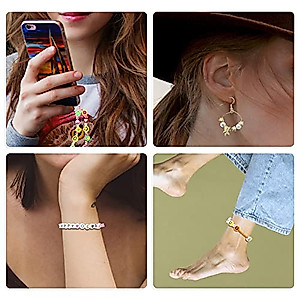 JOJANEAS 28800pcs 2mm Glass Seed Beads for Jewelry Making Kit 24 Colors Bracelet Making Kit Tiny Beads Set,Necklace Ring Making Kits