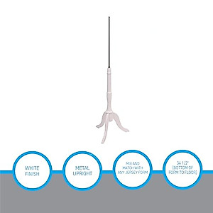 White Wood Tripod Dressmaker Form Base