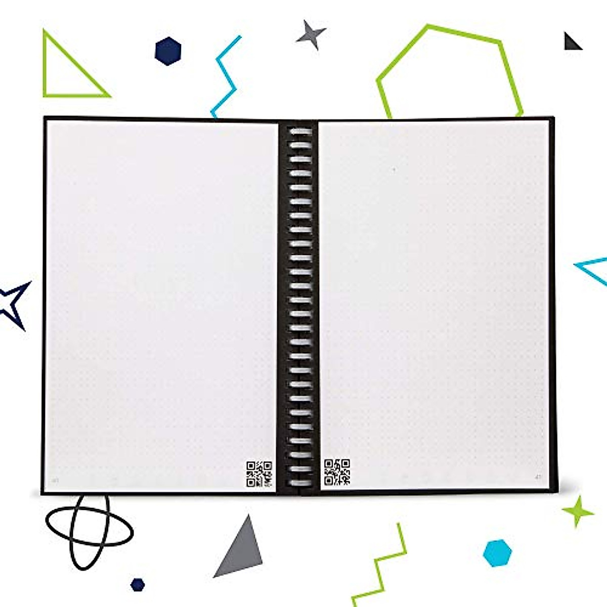 Rocketbook Wave Smart Notebook - Dotted Grid Eco-Friendly Notebook with 1 Pilot Frixion Pen Included - Executive Size (6" x 8.8"), Model Number: WAV-E