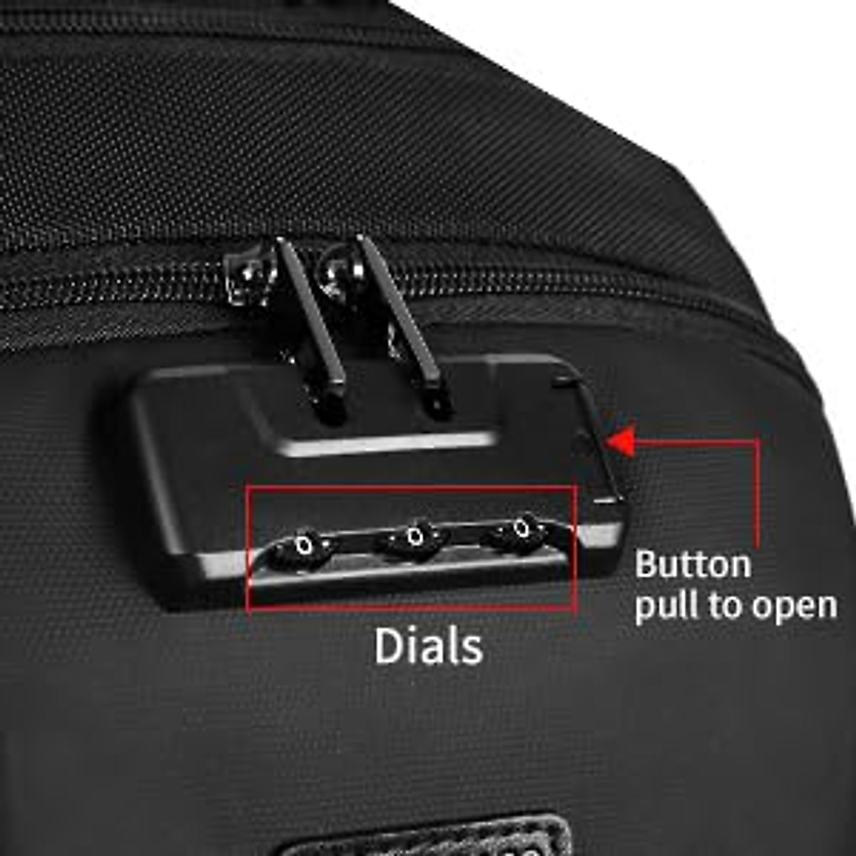 OZUKO Sling Backpack Sling Bag Crossbody Backpack Shoulder Casual Daypack Rucksack for Men (Black1)