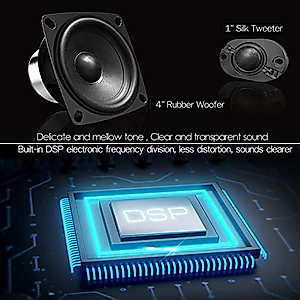 LONPOO Compact Top Loading CD Player Stereo Shelf System, Bluetooth CD Player Home Music System 30W, Digital FM Stereo Radio (NO AM) with Speakers, Headphone Jack丨AUX-IN丨USB Input丨Remote Control