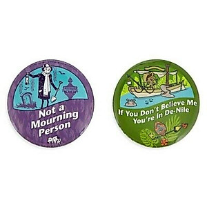 Disney Parks Haunted Mansion & Jungle Cruise Button Set