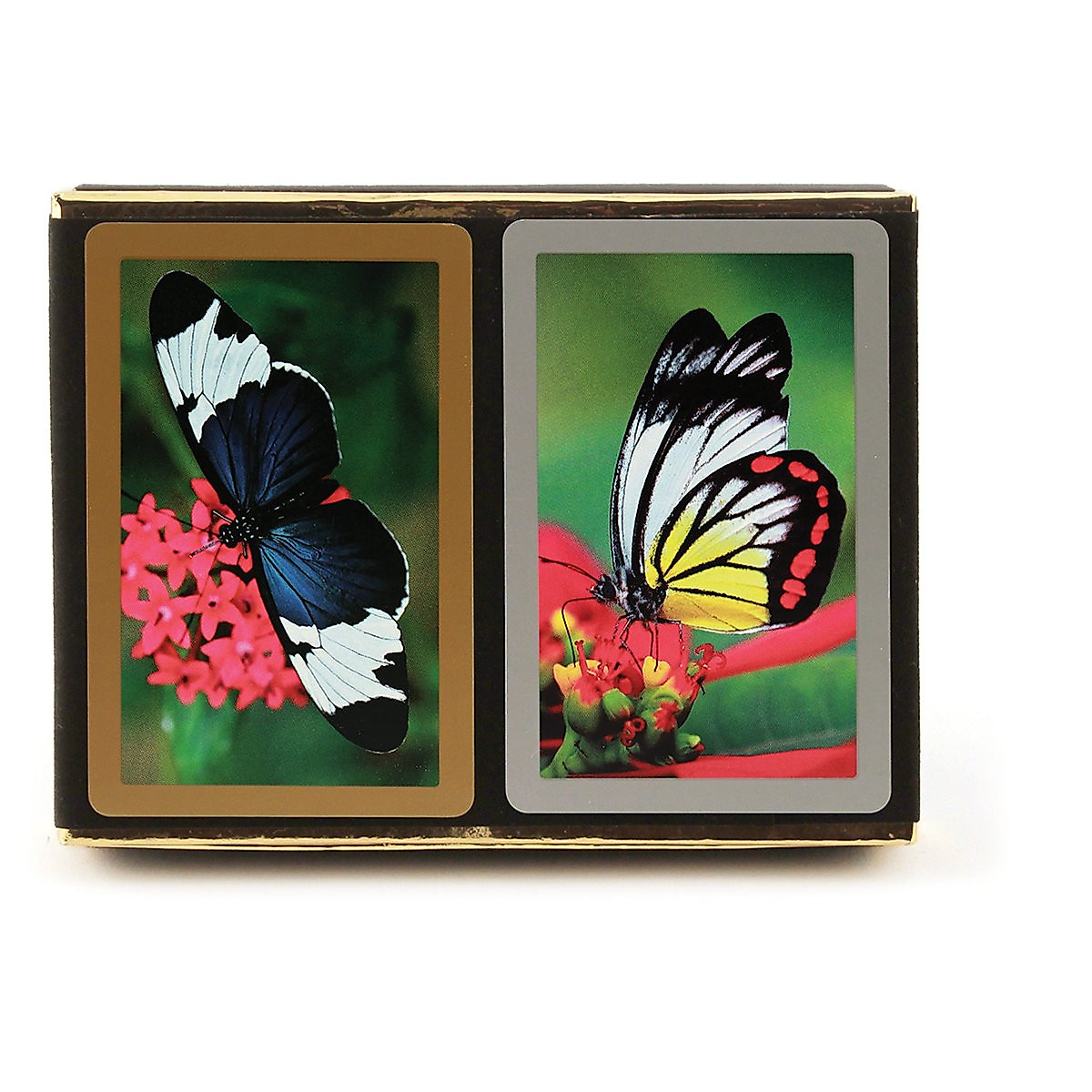 Congress Butterfly Playing Cards - Standard Index (Pack of 2), Multicolor